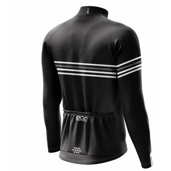 Cinettica Slipstream Thermal Long Sleeve Jersey Black – 99 Bikes