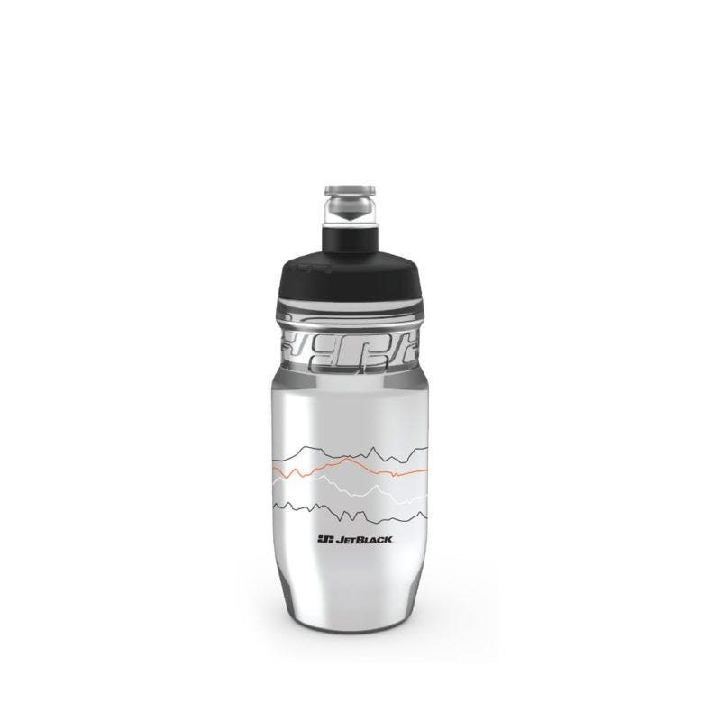 JetBlack Icon Bottle Clear Black 600mL – 99 Bikes