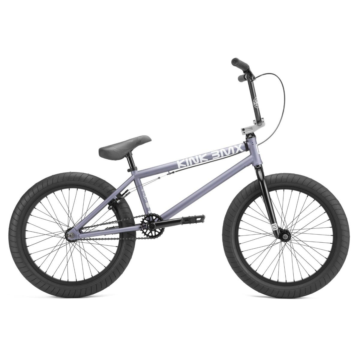Kink Launch BMX Bike 20.25'' Matte Storm Grey – 99 Bikes