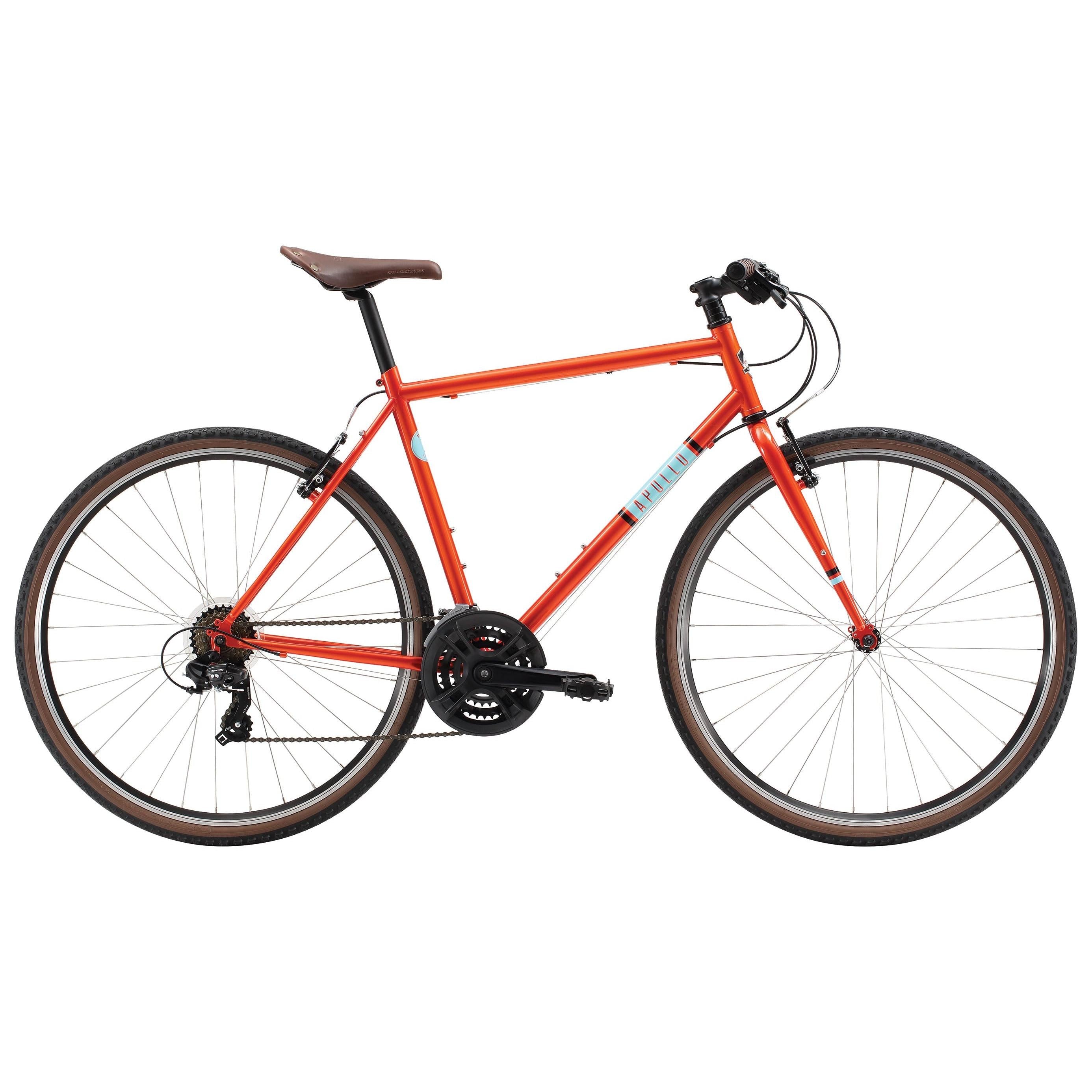 Apollo Mark I Flat Bar Road Bike Orange (2018) – 99 Bikes