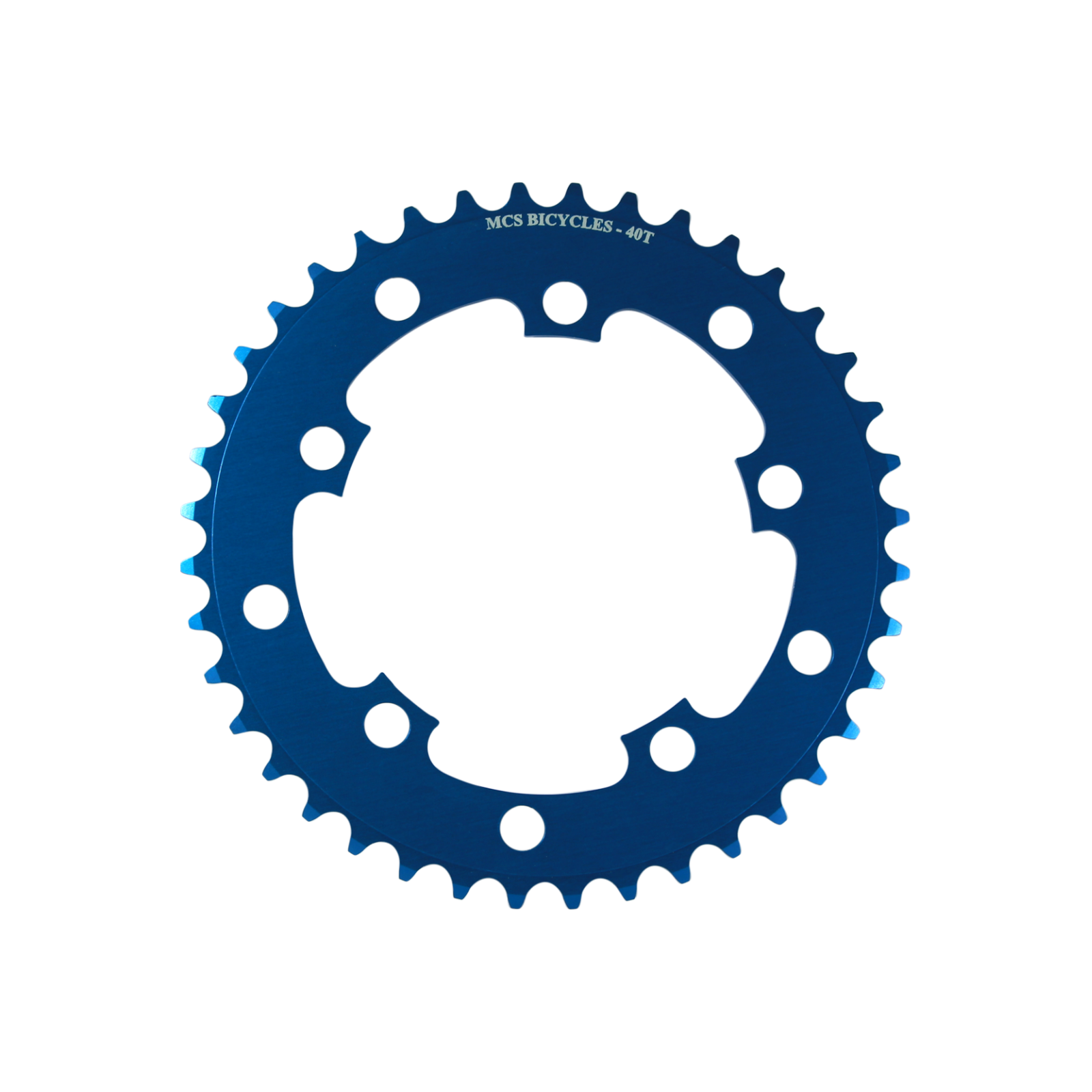 MCS 5-Hole BMX Chainring 38T Blue – 99 Bikes