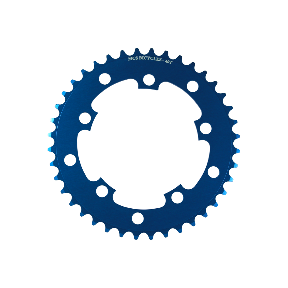 MCS 5-Hole BMX Chainring 38T Blue – 99 Bikes