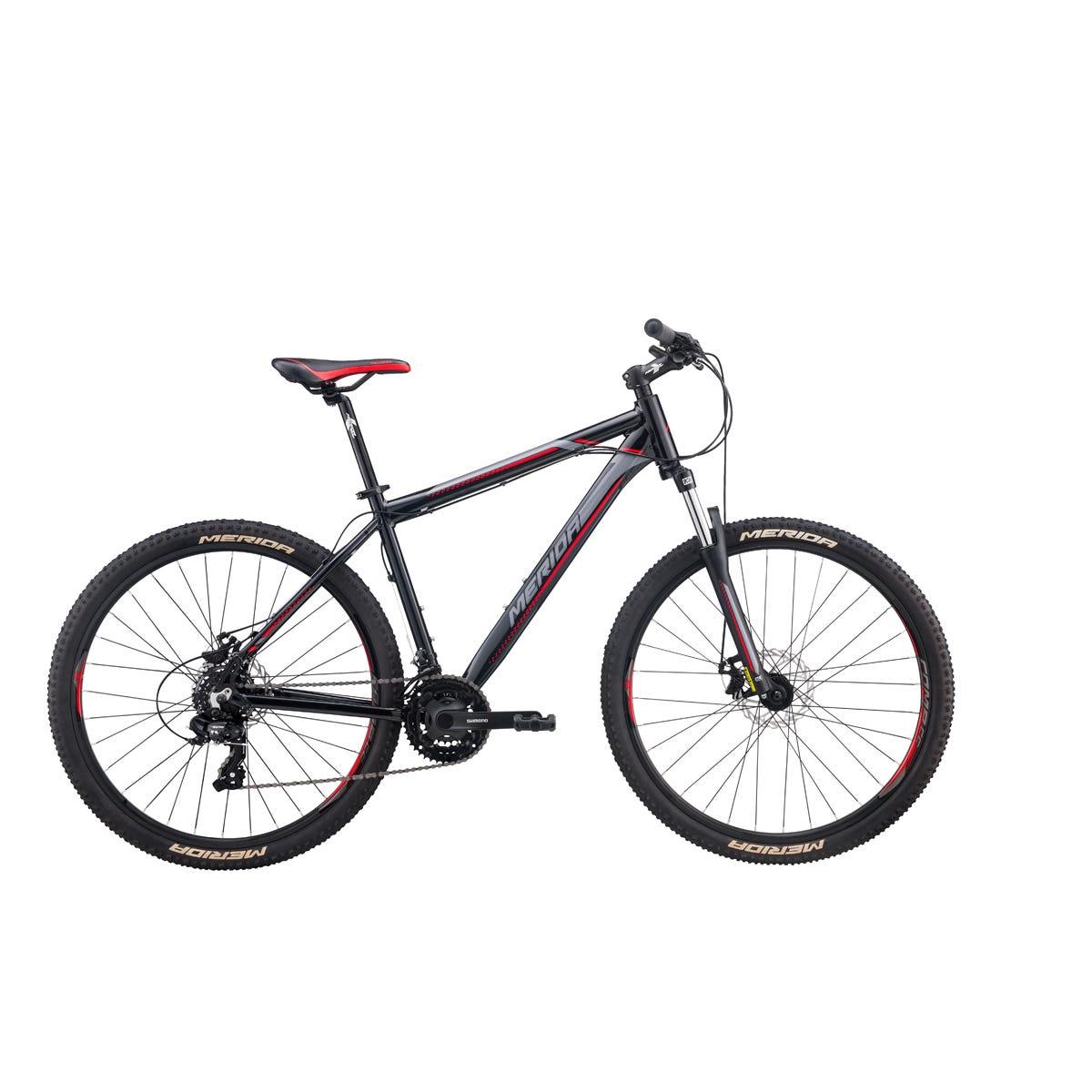 Merida Big Seven 10 MD Mountain Bike Black/Silver/Red (2020) – 99 Bikes