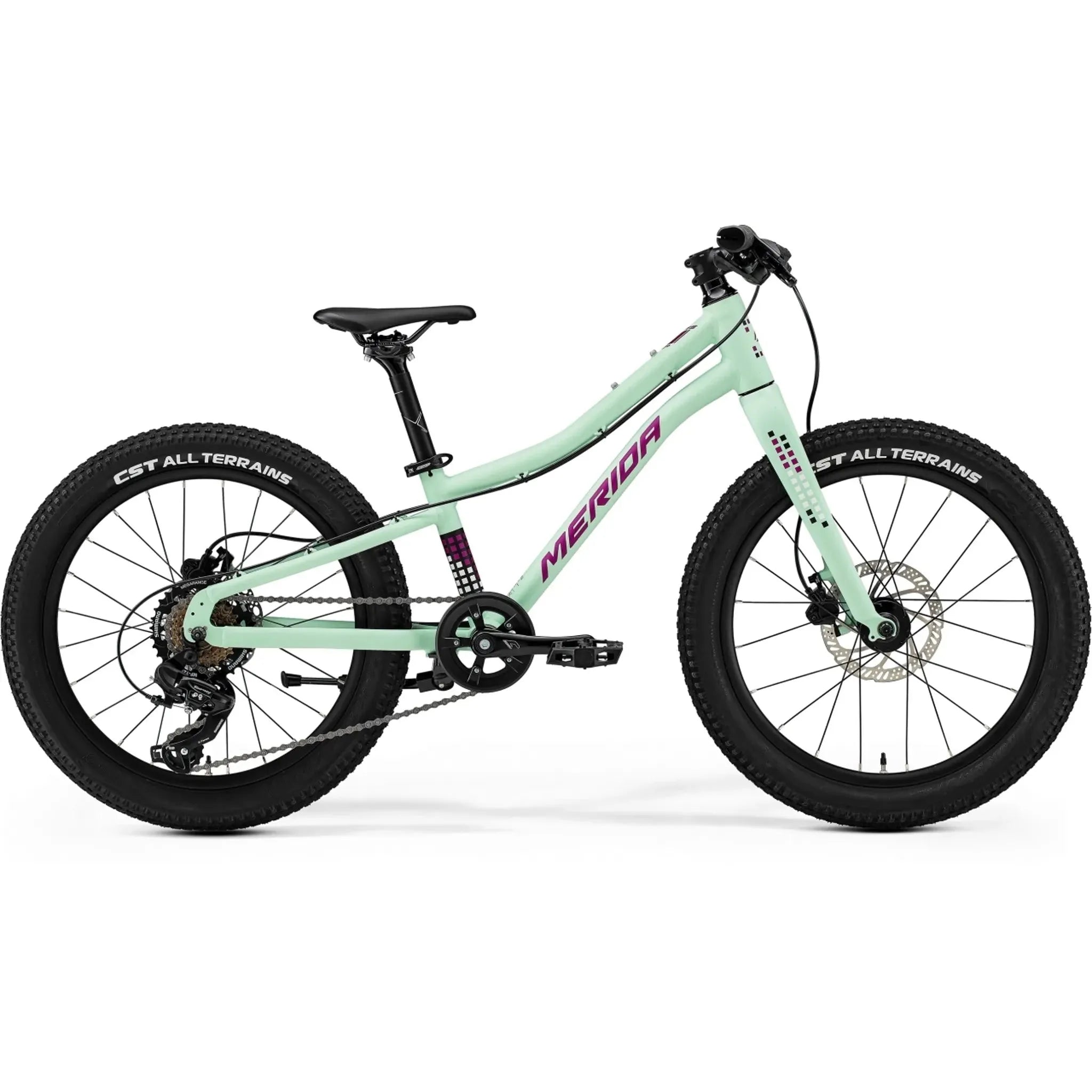 Merida Matts J20 Plus - 20'' Rigid Fork Kids Bike Matte Mint/Purple ...