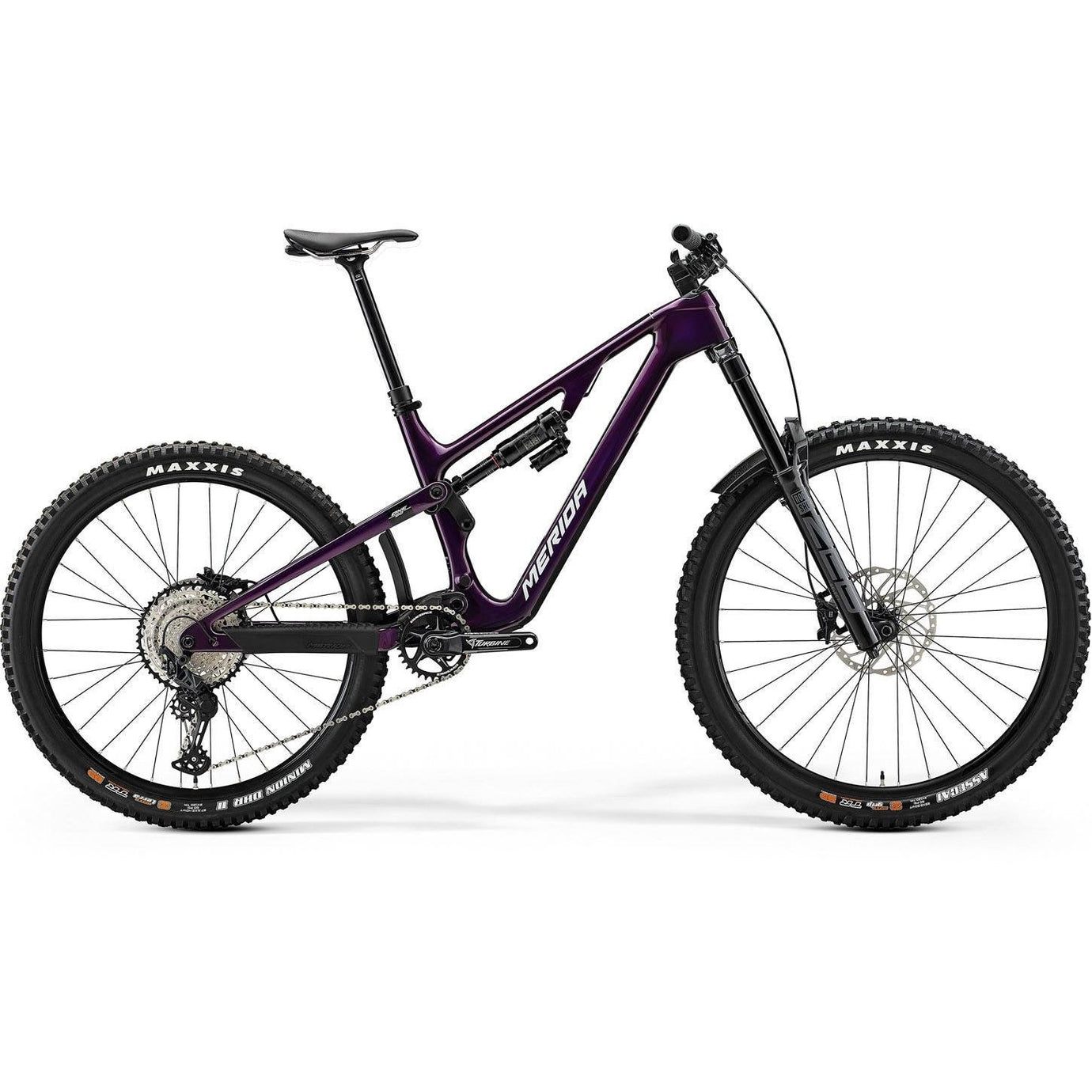 Merida One-Sixty 6000 Dual Suspension Mountain Bike Purple Silver/Blac ...