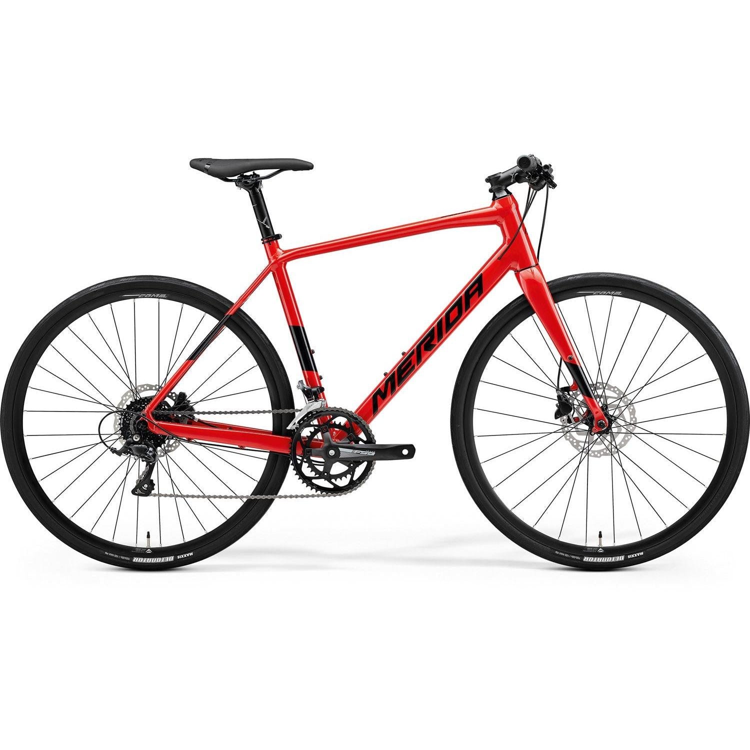 Merida Speeder 200 Flat Bar Road Bike Red/Black – 99 Bikes