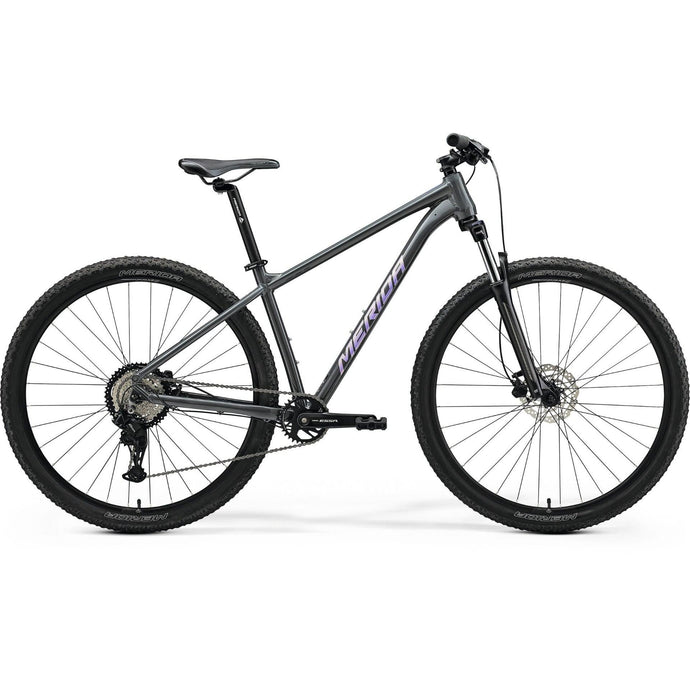 Merida Big.Nine 20 Dark Hardtail Mountain Bike Dark Grey/Purple – 99 Bikes