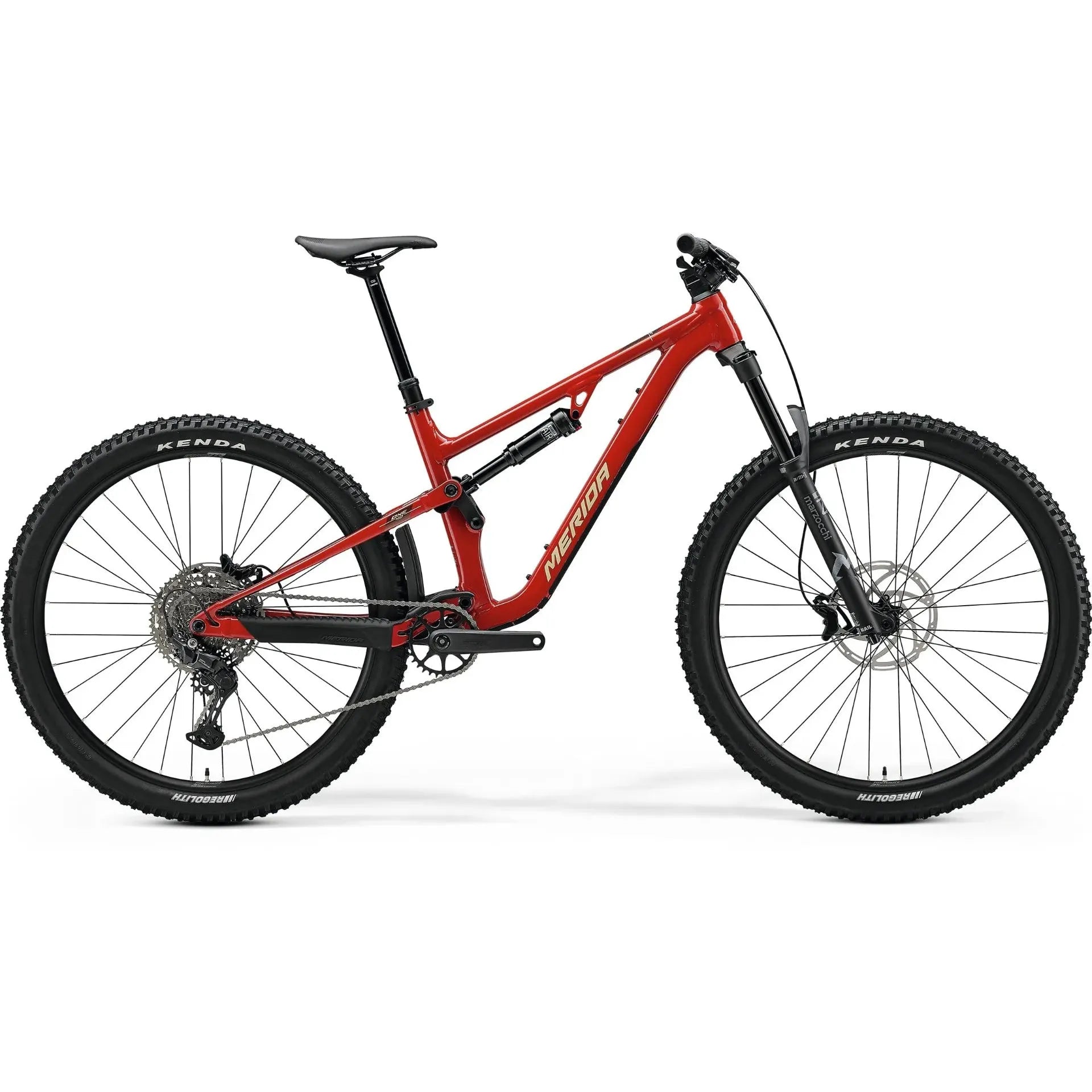 Merida One-Forty 400 Enduro Bike Heritage Red/Bronze – 99 Bikes
