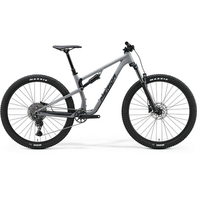 Merida One-Twenty 300 Dual Suspension Mountain Bike Silk Cool Grey Bla ...