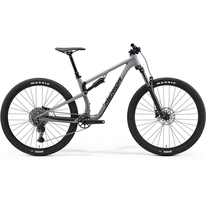 Merida One-Twenty 300 Dual Suspension Mountain Bike Silk Cool Grey Bla ...