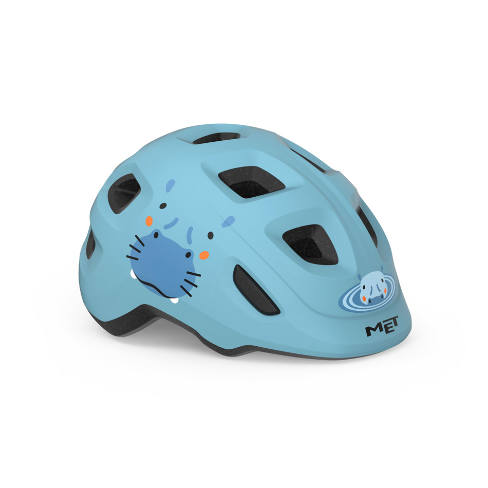 MET Hooray Kids Helmet Blue Hippo – 99 Bikes