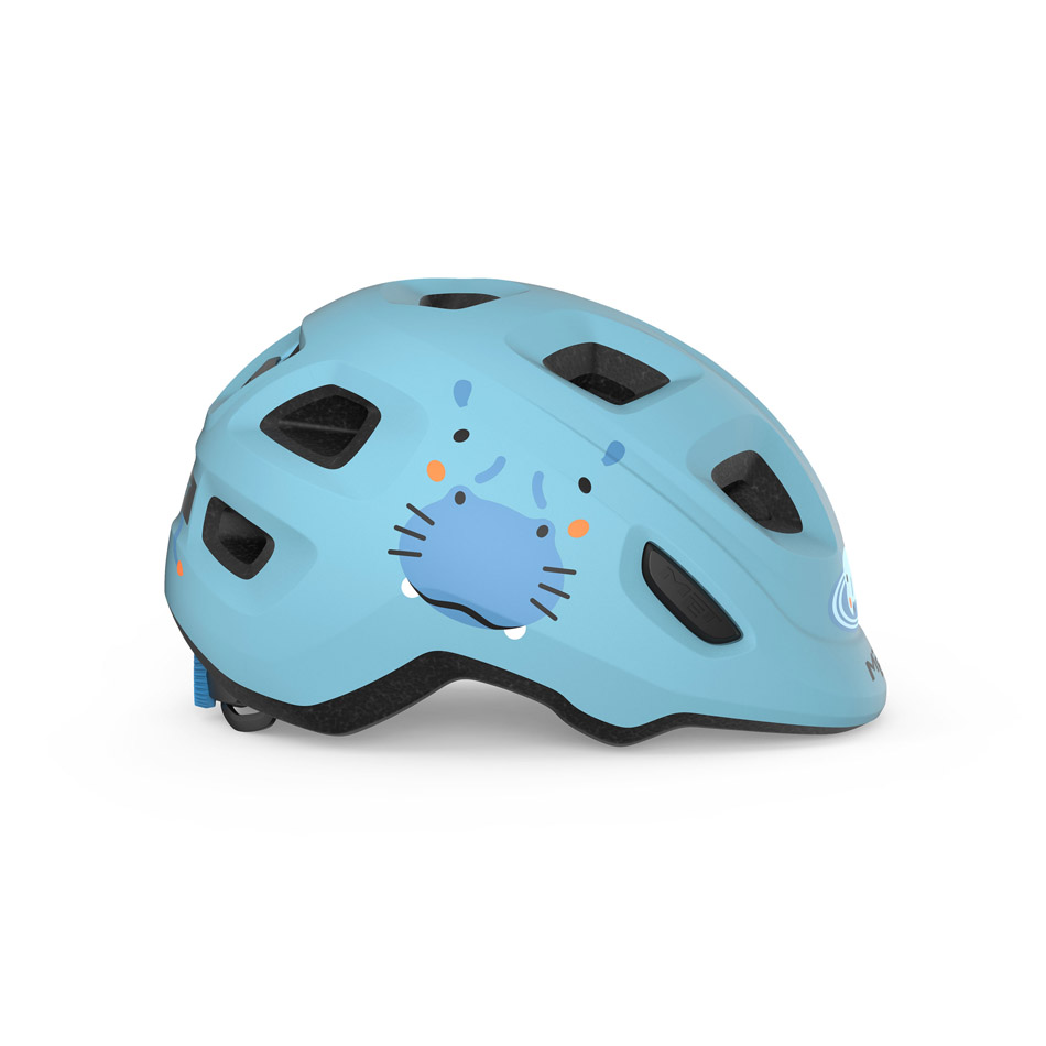 MET Hooray Kids Helmet Blue Hippo – 99 Bikes