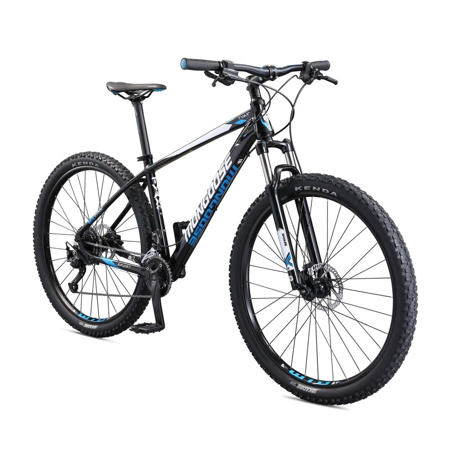 Mongoose Tyax Sport Mountain Bike 29 Inch Black (2019) – 99 Bikes