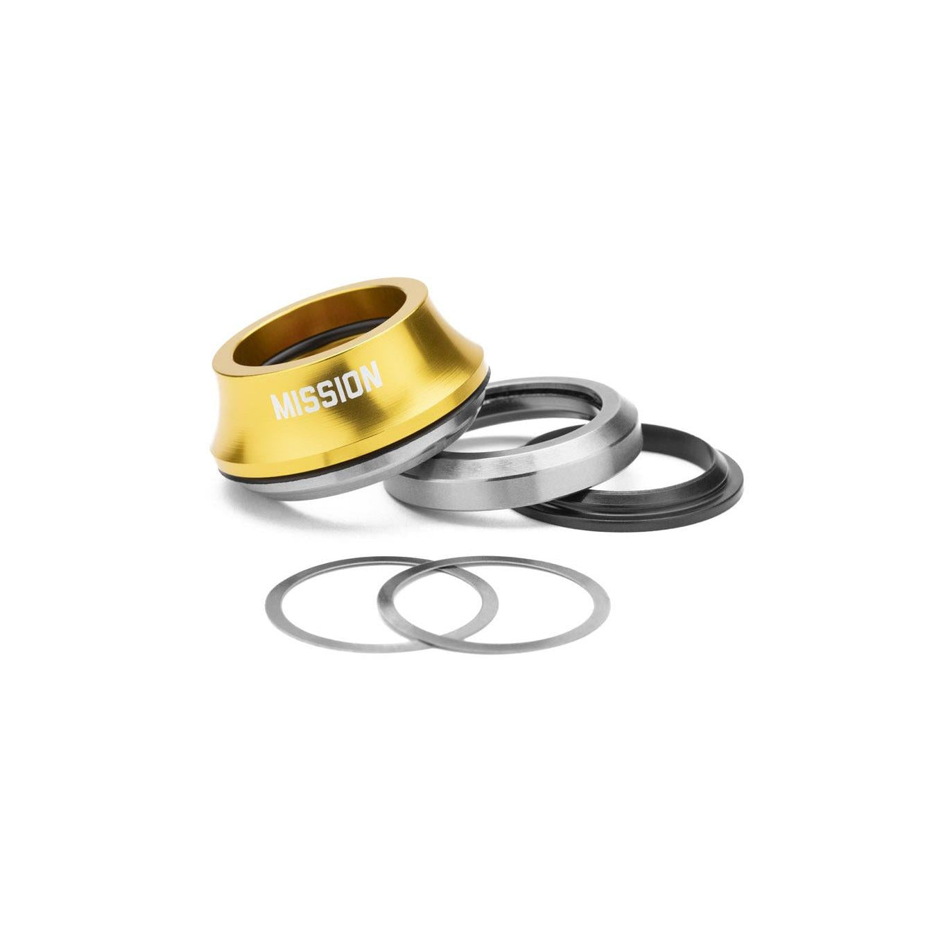 Mission Turret BMX Headset 41.8MM X 45 Degree Gold – 99 Bikes