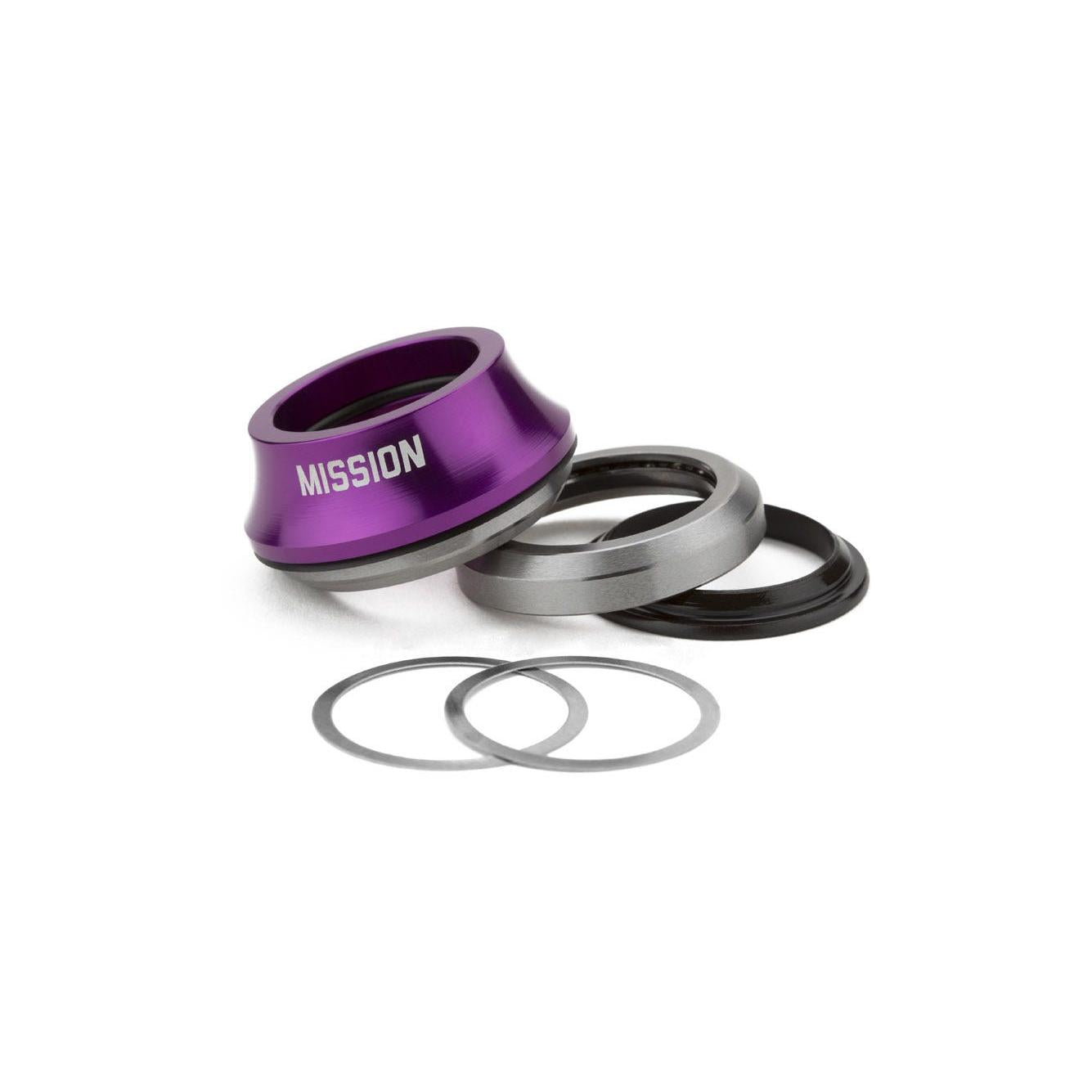 Mission Turret BMX Headset 41.8MM X 45 Degree Purple – 99 Bikes