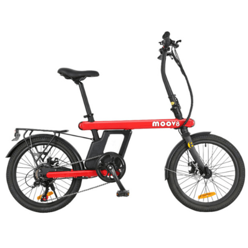 Moov8 X 9.6Ah Compact Electric Bike Red – 99 Bikes