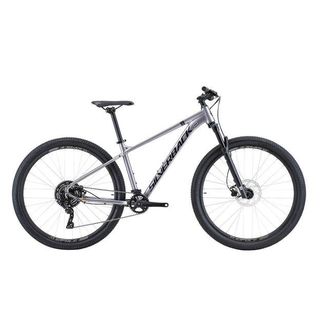 Silverback Stride Comp Hardtail Mountain Bike 29'' Satin Metallic Grey ...