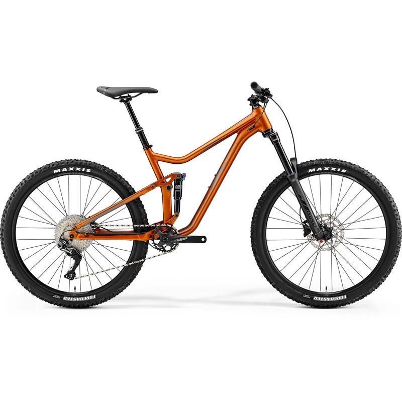 Merida One Forty 400 Mountain Bike Glossy Copper/Dark Silver – 99 Bikes