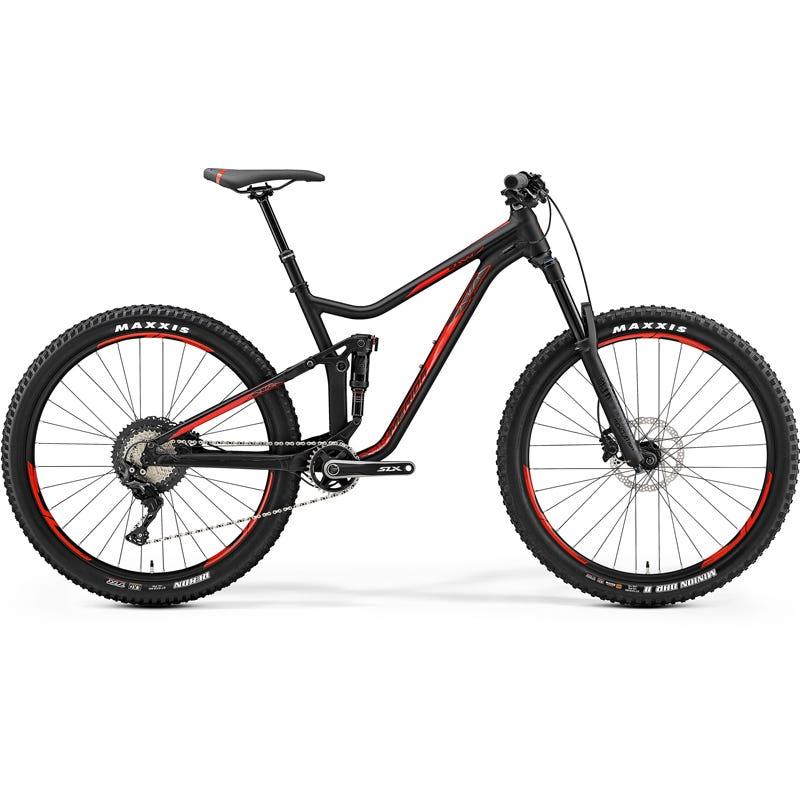 Merida One Forty 700 Mountain Bike Matt Black/Shiny Red – 99 Bikes