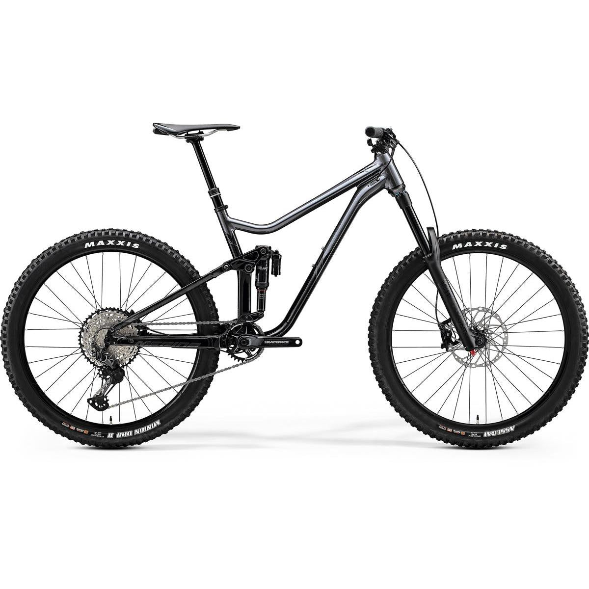 Merida One Sixty 700 Mountain Bike Glossy Anthracite/Black (2020) – 99 ...