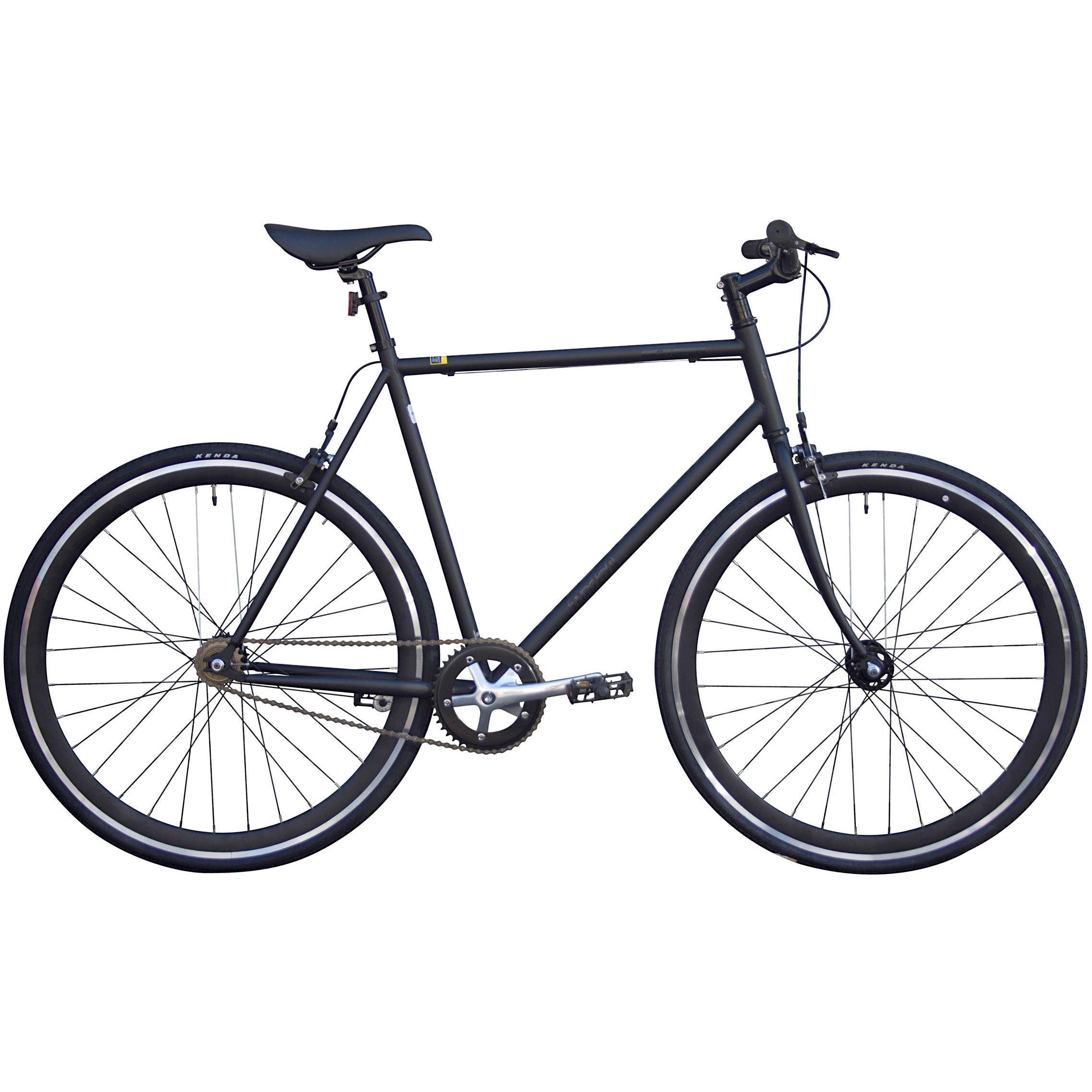 Pedal Messenger Gotham Fixie Bike Black – 99 Bikes