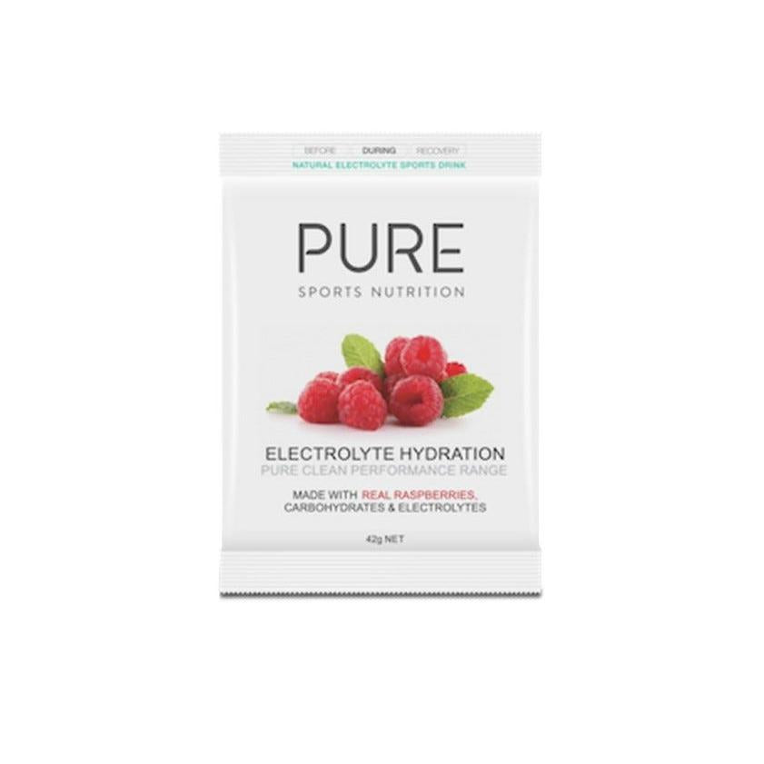 PURE Sports Nutrition Hydration Sachets - Rasberry 42G – 99 Bikes