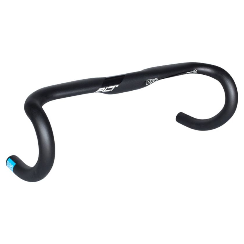 PRO PLT Compact Ergo Road Handlebars 40cm x 31.8mm Black – 99 Bikes