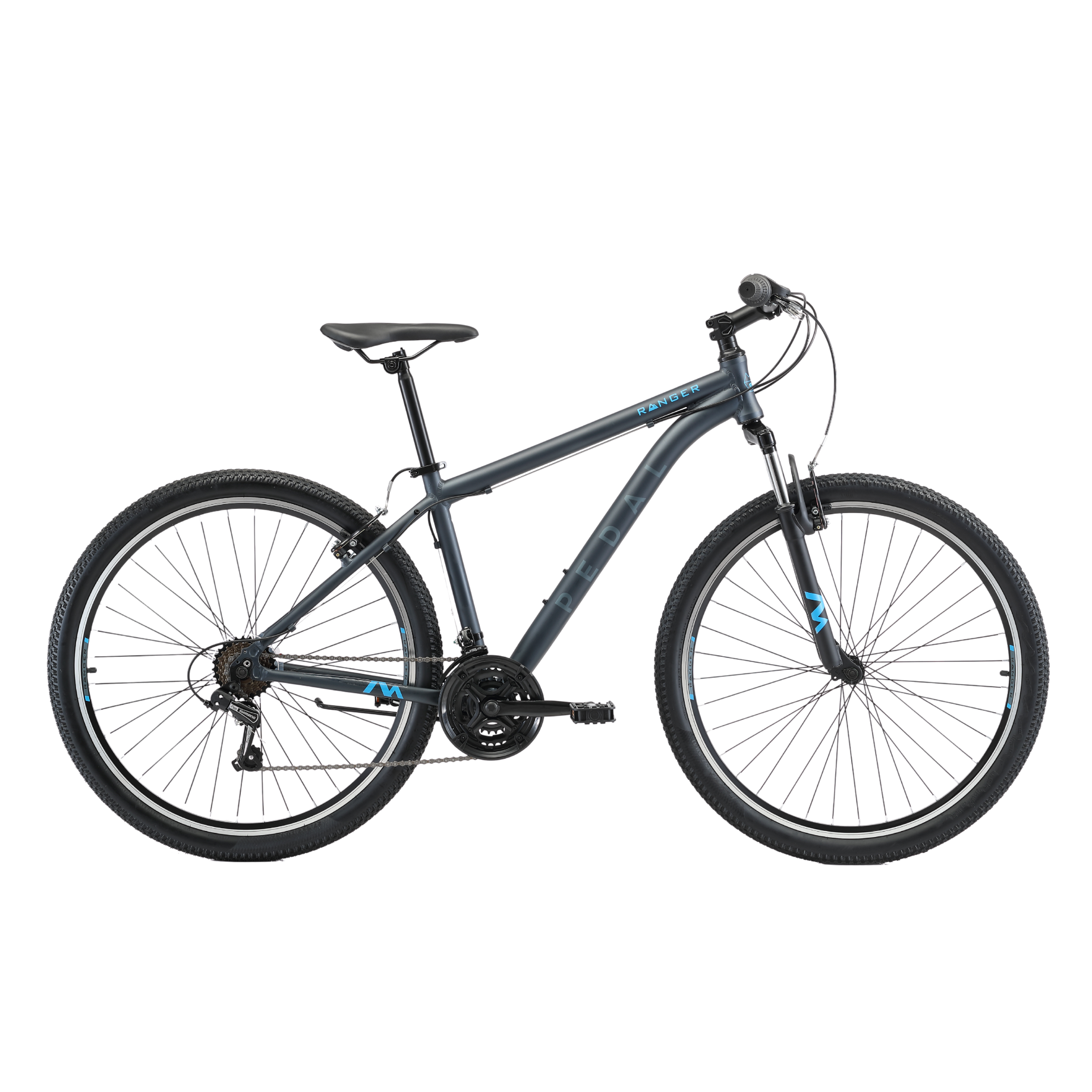 Pedal Ranger 3 Mountain Bike Black/Blue – 99 Bikes