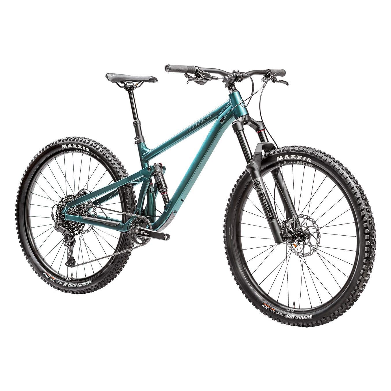 Silverback SE Trail 11 29'' Trail Bike Matt Metallic Emerald/Gloss Bla ...