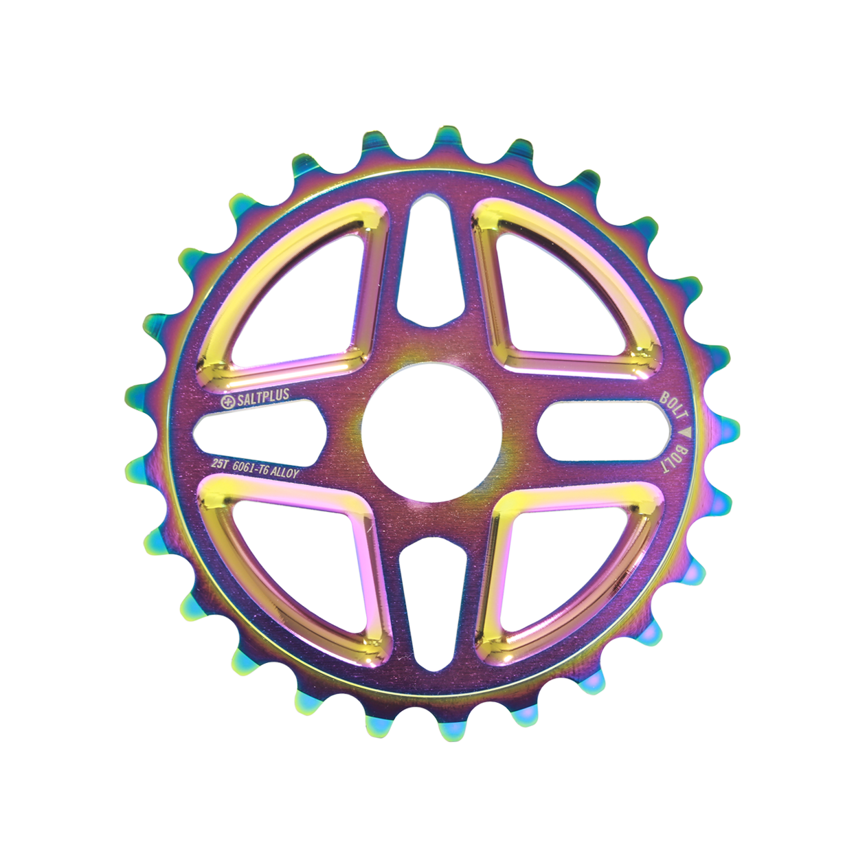 Salt Plus Center BMX Sprocket 28T Oil Slick – 99 Bikes