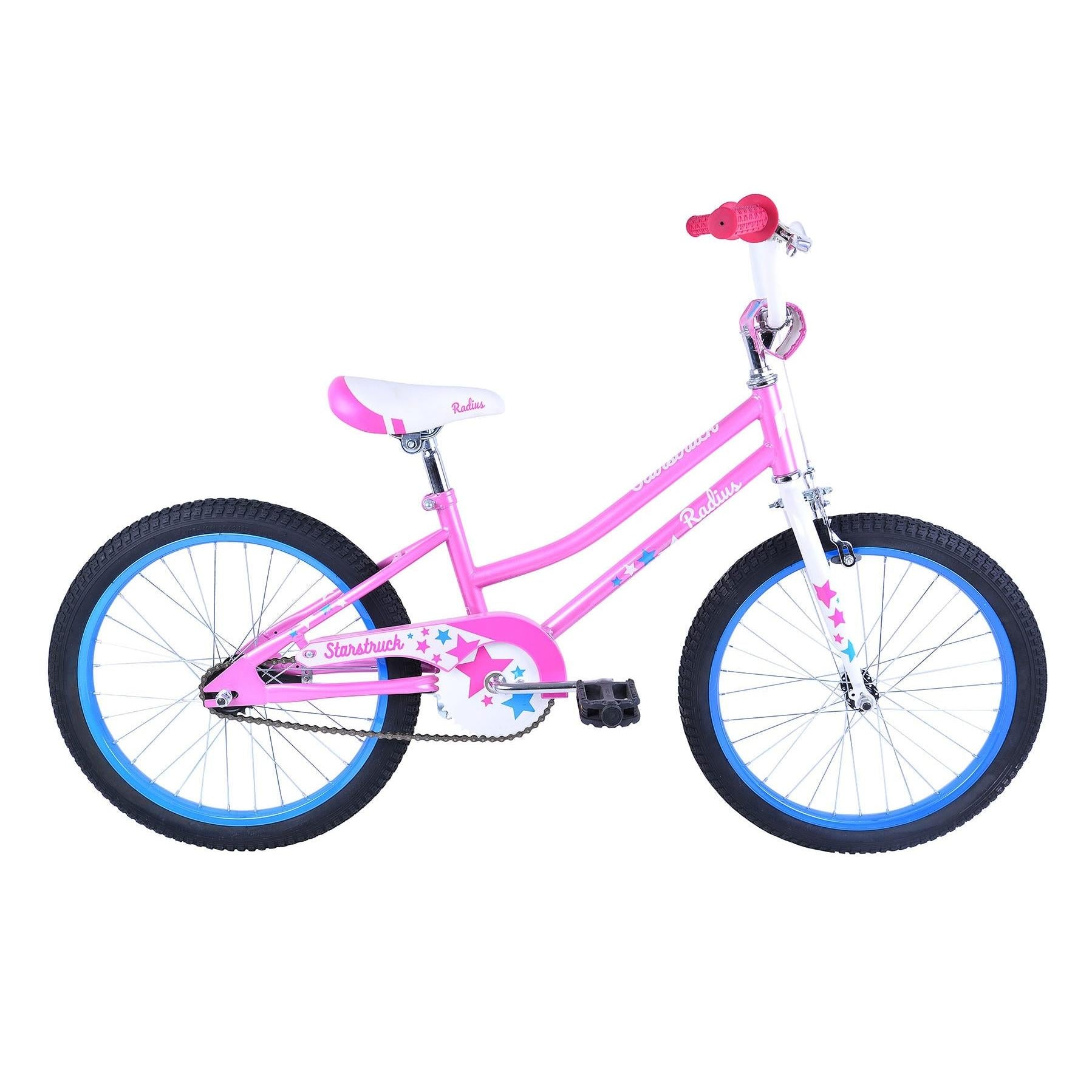 Radius Starstruck Kids Bike 20 Inch Gloss Pink/White/Blue (2019) – 99 Bikes