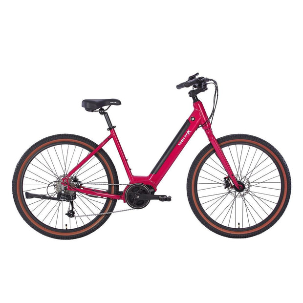 VelectriX Cruiser Step Through Electric Hybrid Bike Jam – 99 Bikes